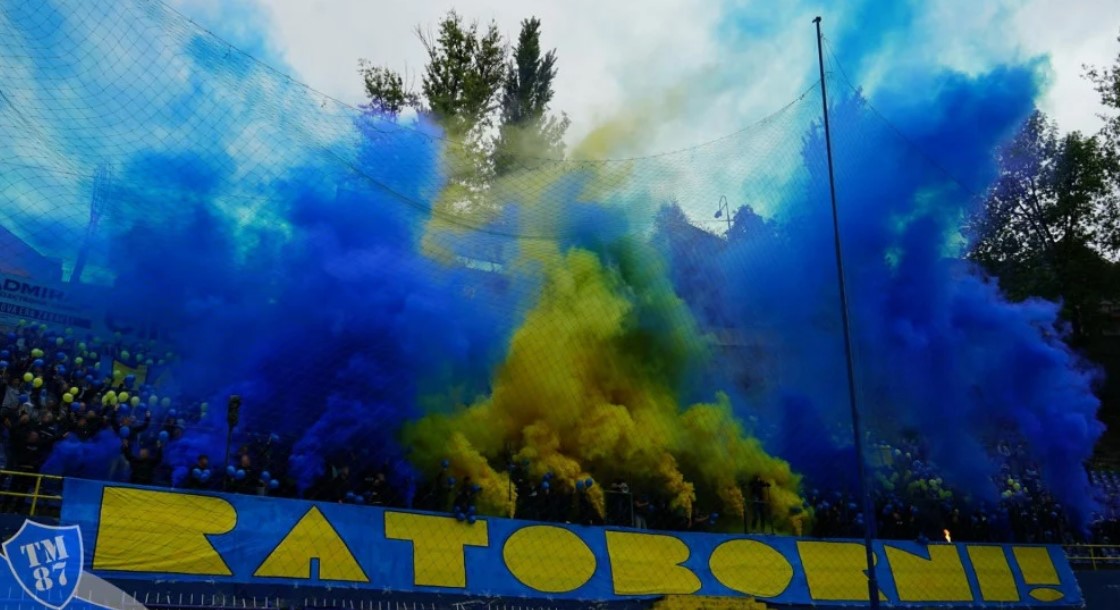 Navijačka grupa TM87 poslala snažnu poruku pred utakmicu sa Širokim ...