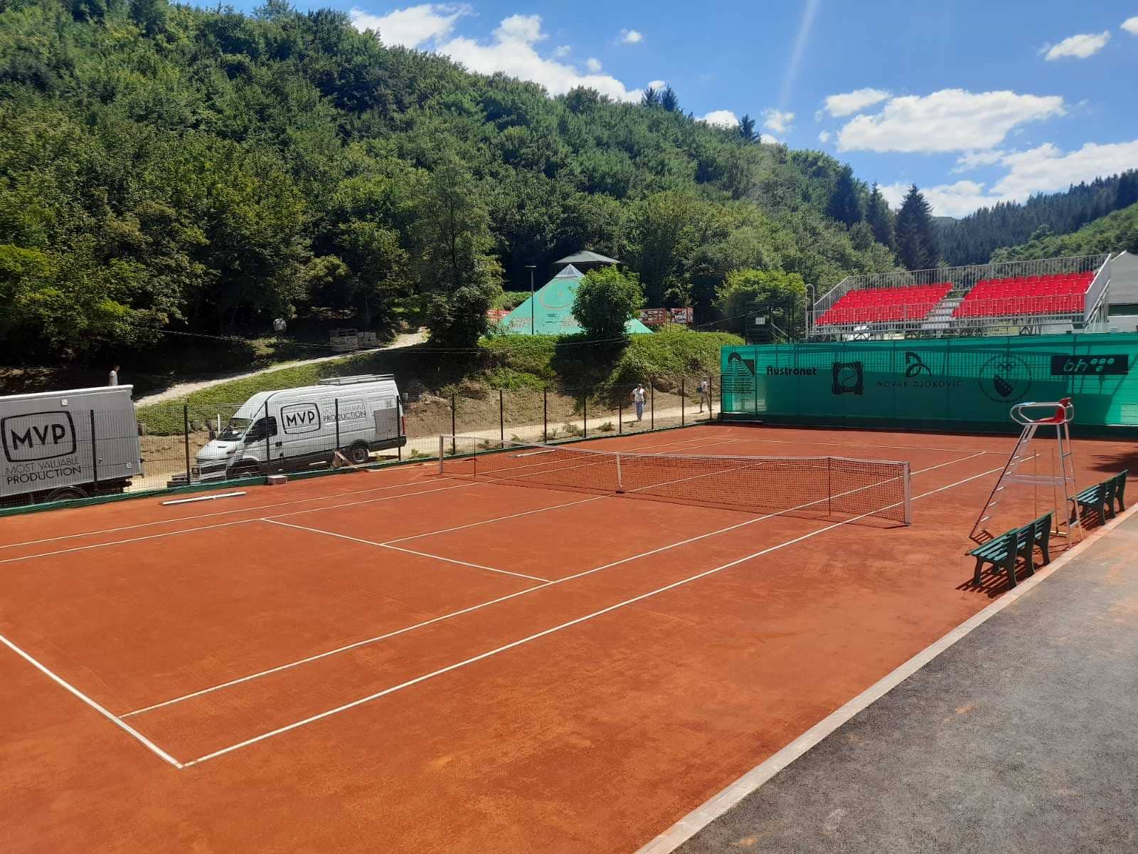 Pogledajte kako izgleda teniski kompleks koji će svečano otvoriti ...