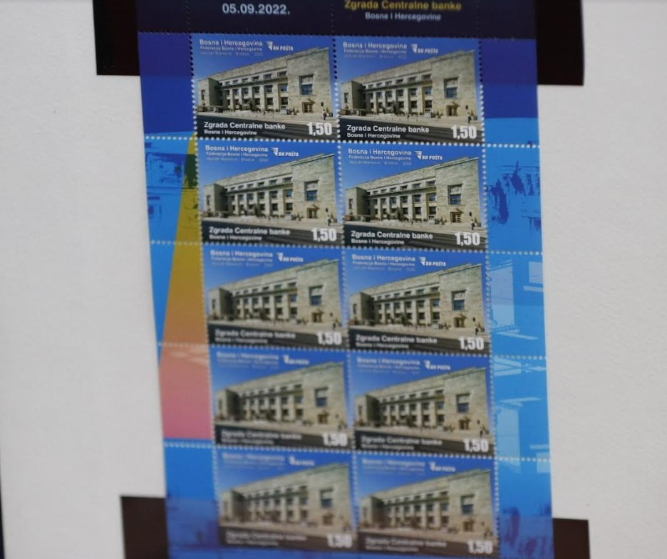 Predstavljena poštanska marka 'Kulturno-historijsko naslijeđe - Zgrada ...