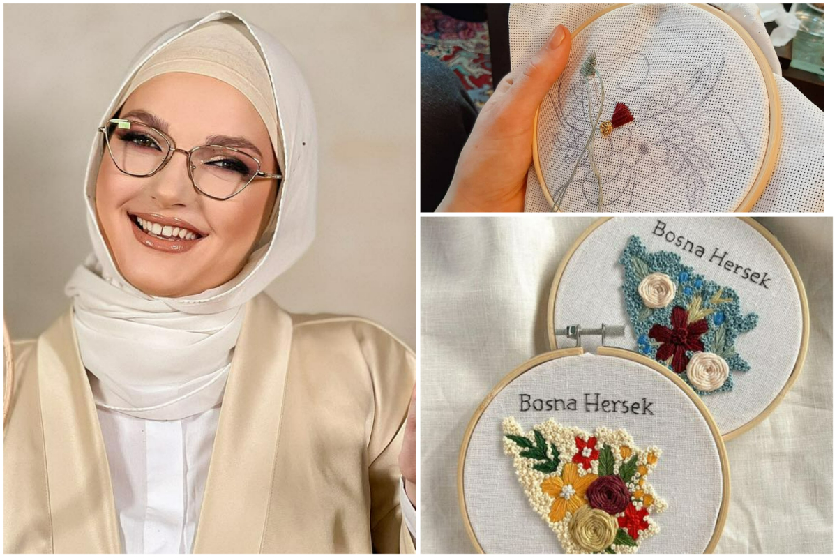 Mala umjetnička djela u đerđefu: Emina Nuhić-Ramić oduševljava ručnim ...