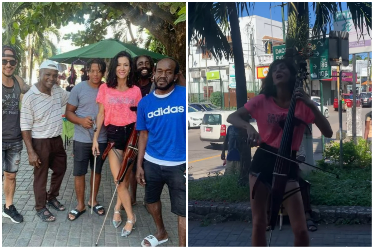 Ana Rucner sa momkom priredila show na Jamajci, prolaznici su zastajali ...