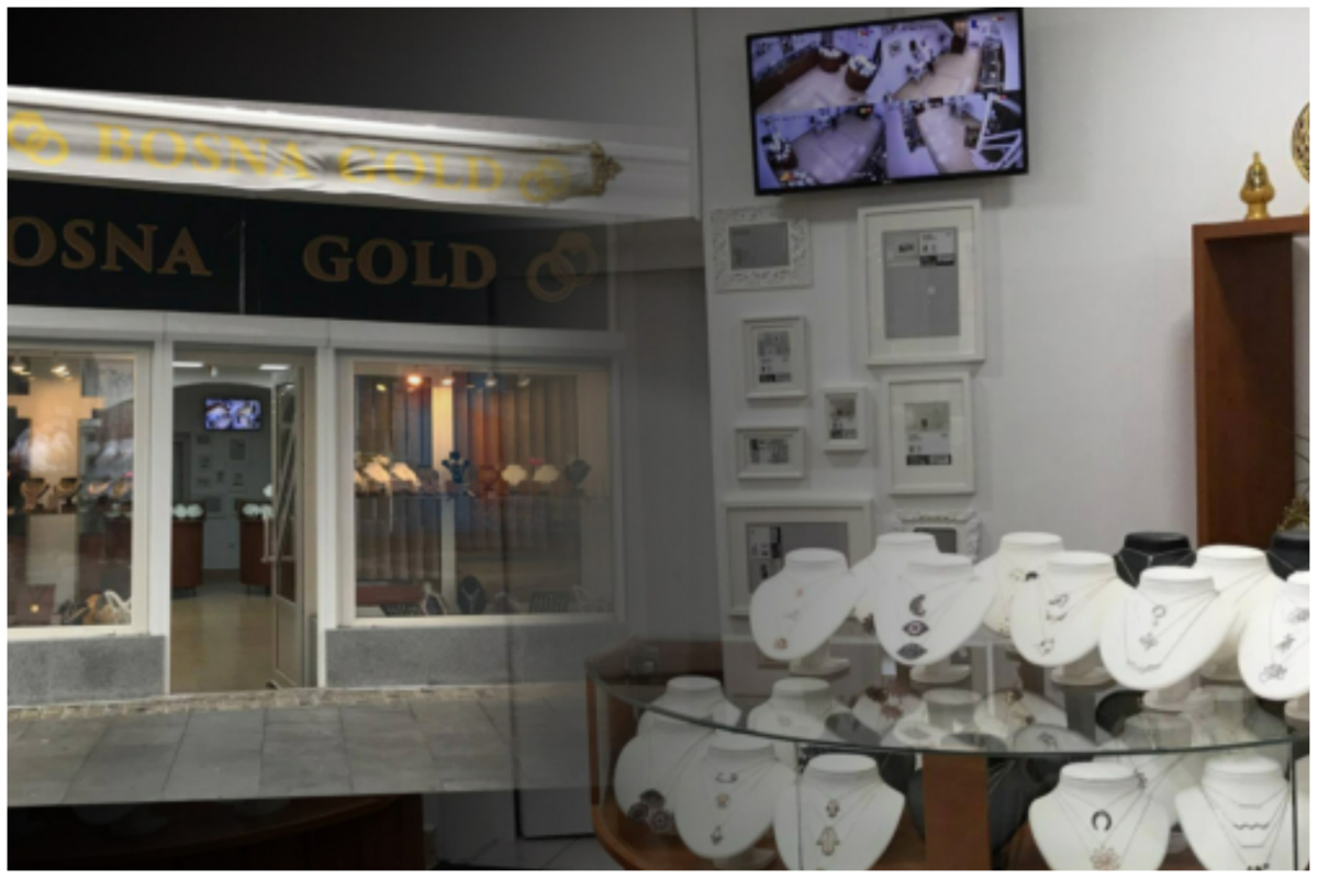 Filmska pljačka u centru Tuzle, iz zlatare ukradena veća količina zlata ...