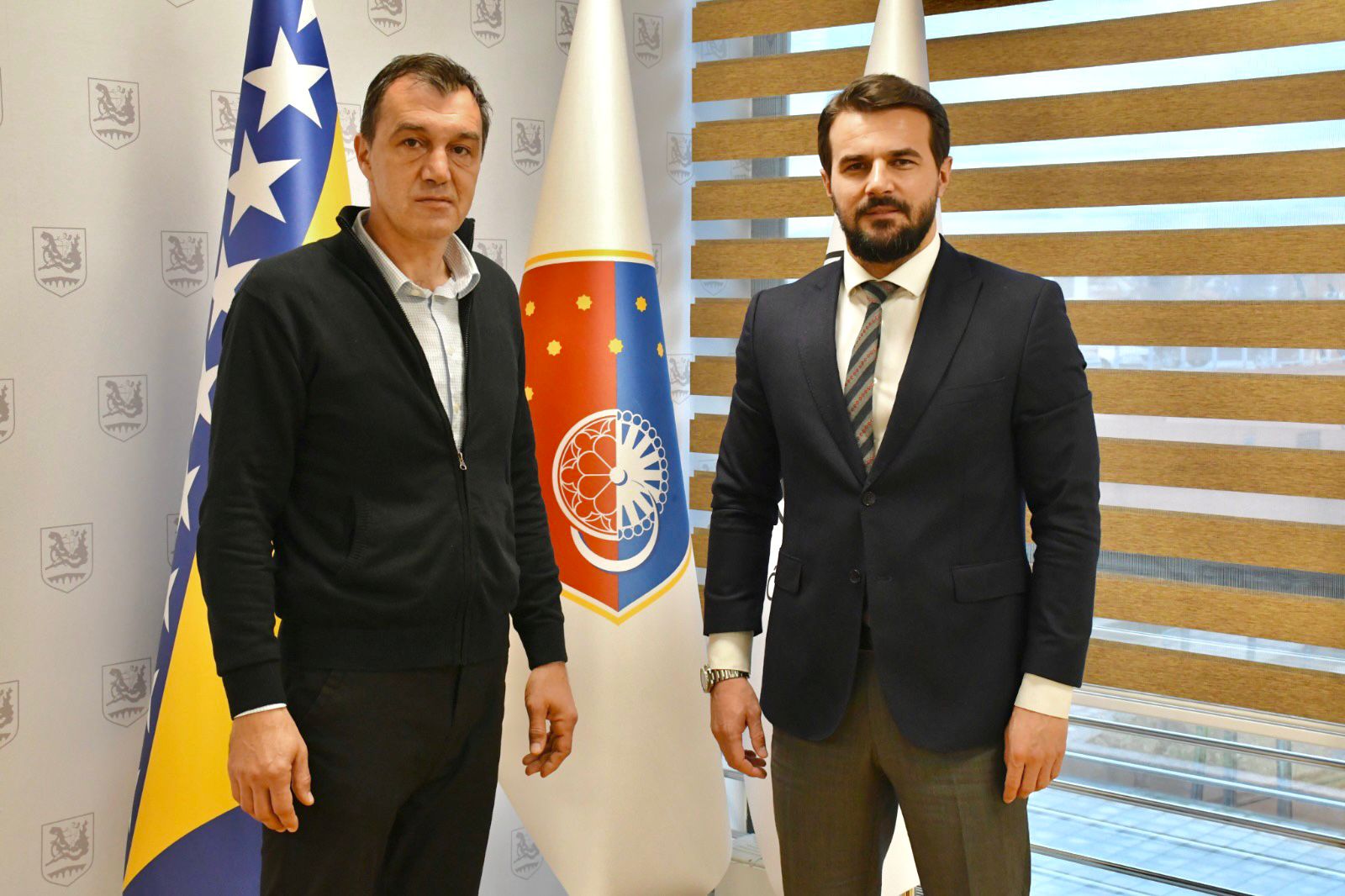 Načelnik Općine Ilidža ugostio trofejnog odbojkaša i Zlatnog ljiljana ...