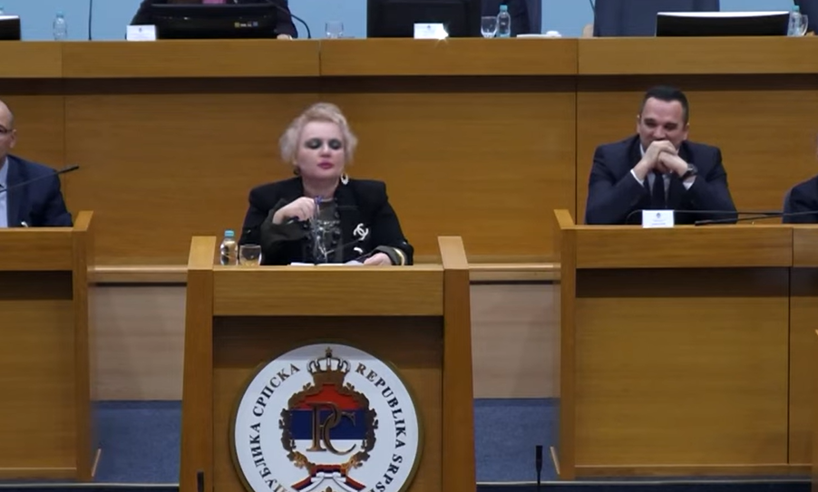 Obrenka Slijepčević napravila šou u Skupštini RS: Poslušajte djelić ...