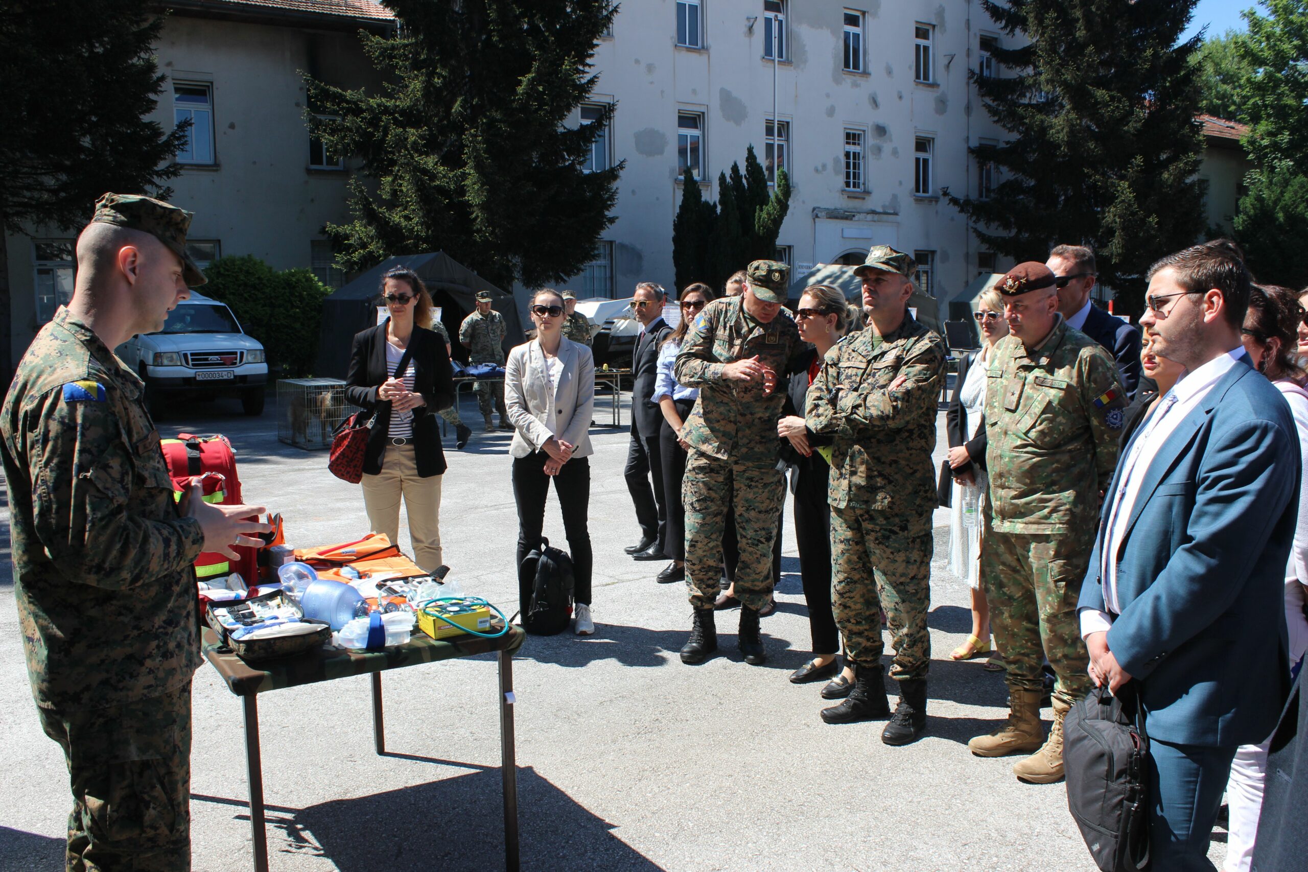 Delegacija Političko-vojnog odbora Vijeća Evropske unije u posjeti ...