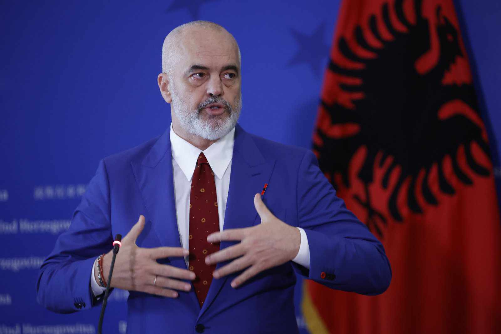 Edi Rama demantirao navode o migraciji 100 hiljada Palestinaca u Albaniju