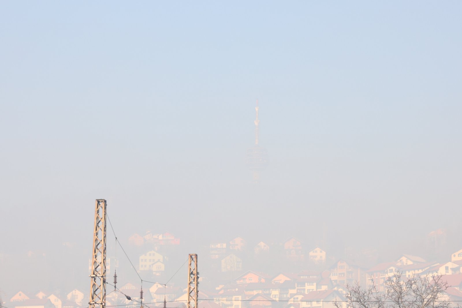 Sarajevo pod maglom: Na Pofalićima još nije svanulo (FOTO) - BosnaInfo