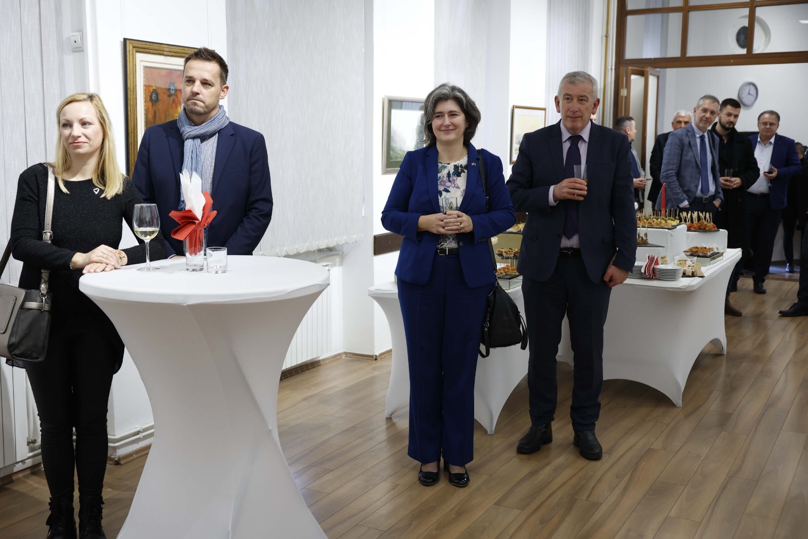 Božićni prijem u prostoru SPKD 'Prosvjeta' u Sarajevu