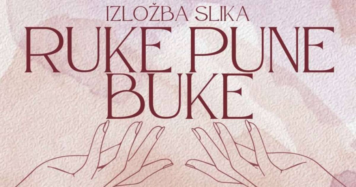 Izložba slika “Ruke pune buke” u gradskoj Vijećnici