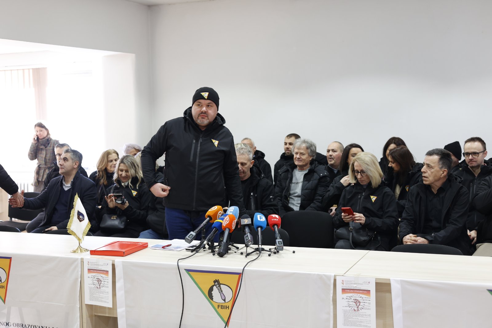 Poslušajte šta je poručio predsjednik SSOOIO KS Saudin Sivro na ...