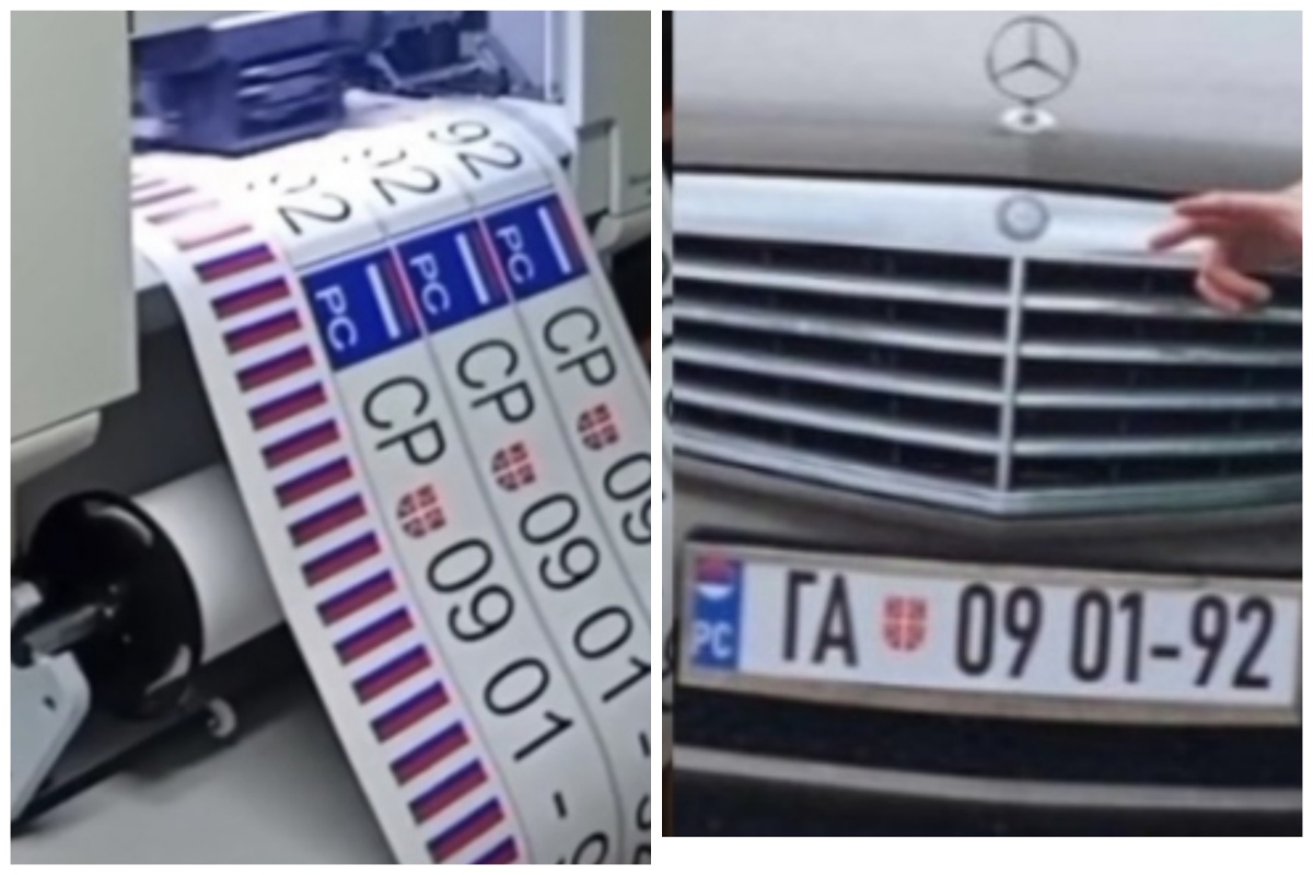 Nove provokacije: Izvjesni Jovan postavio nepostojeće registarske ...