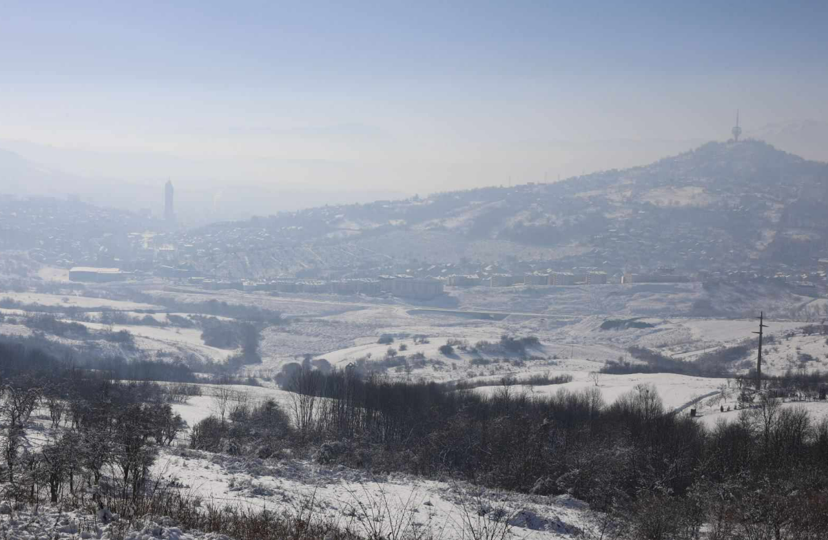 Hladna, ali lijepa nedjelja u Sarajevu! Pogled na grad kroz objektiv ...