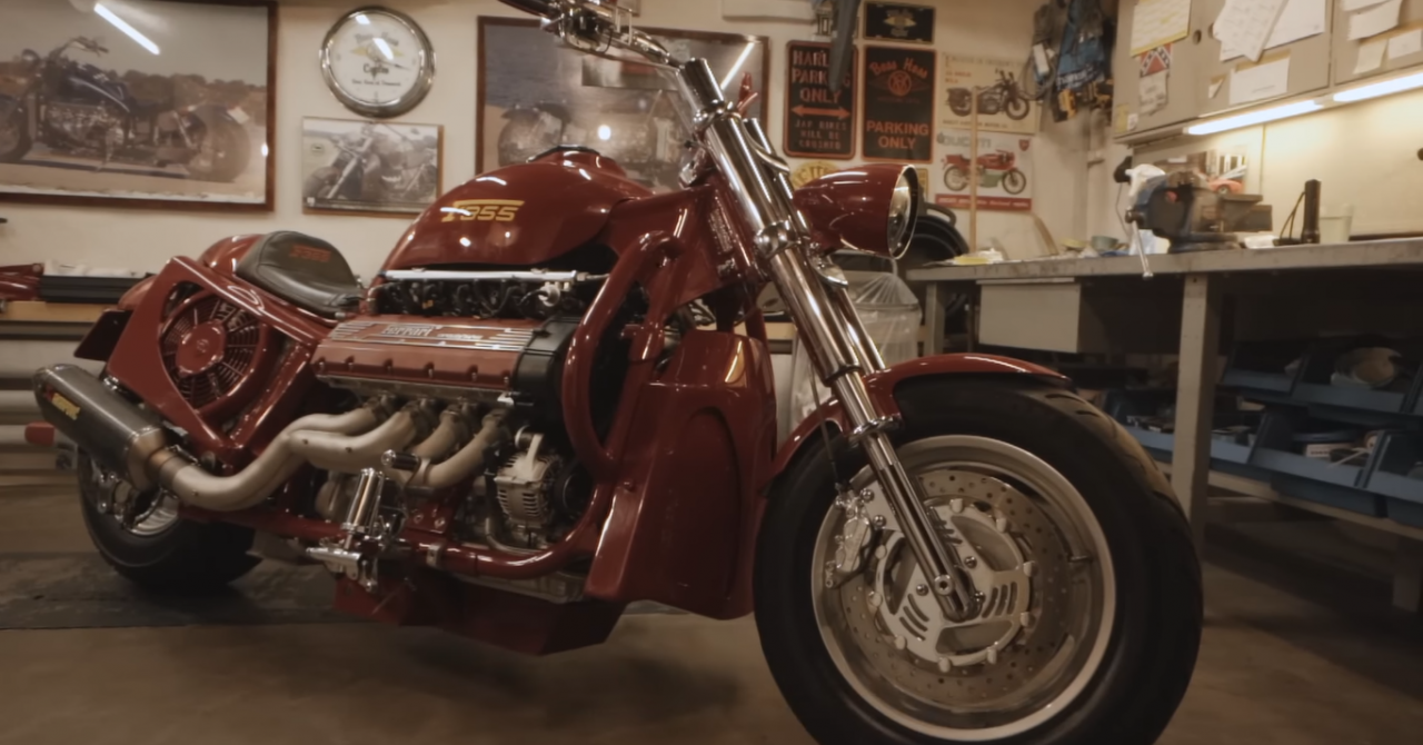 Jeste li znali za jedini motocikl na svijetu s V8 motorom iz Ferrarija ...