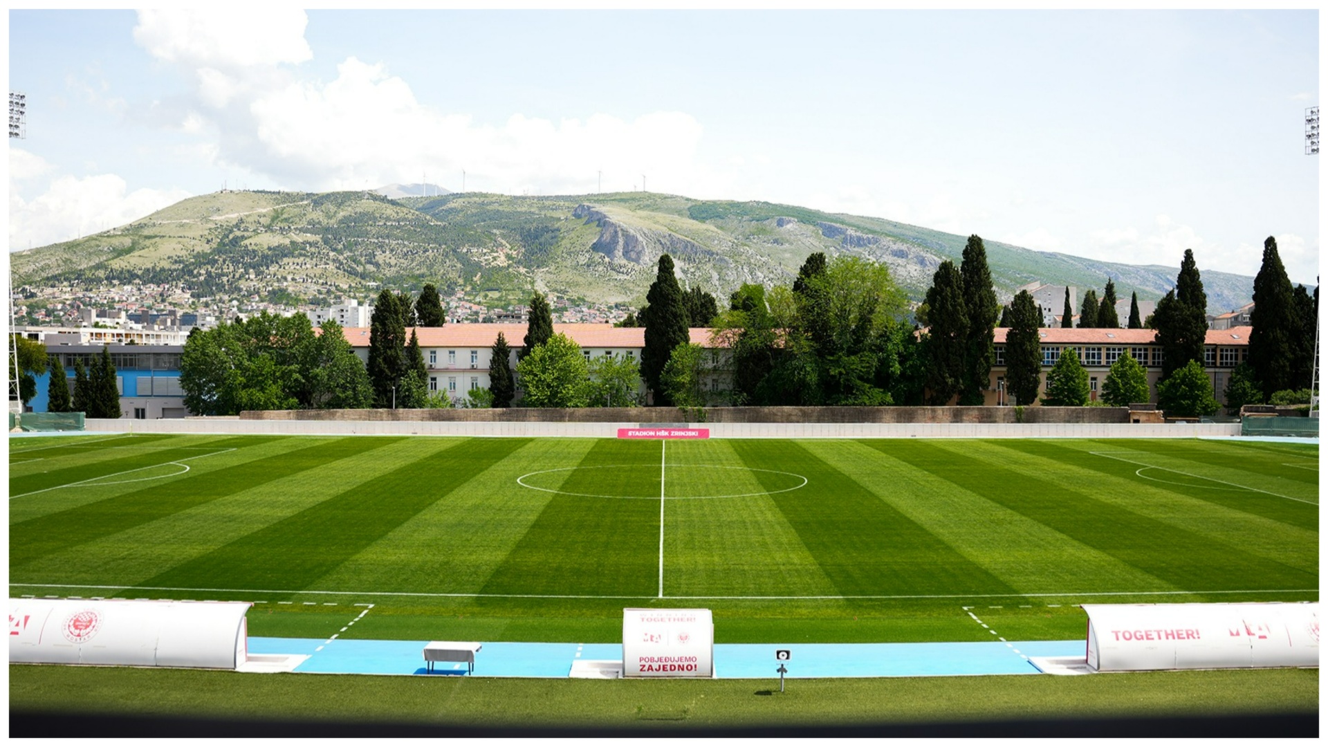 Himna Bosne i Hercegovine izviždana u finalu Kupa pod Bijelim brijegom