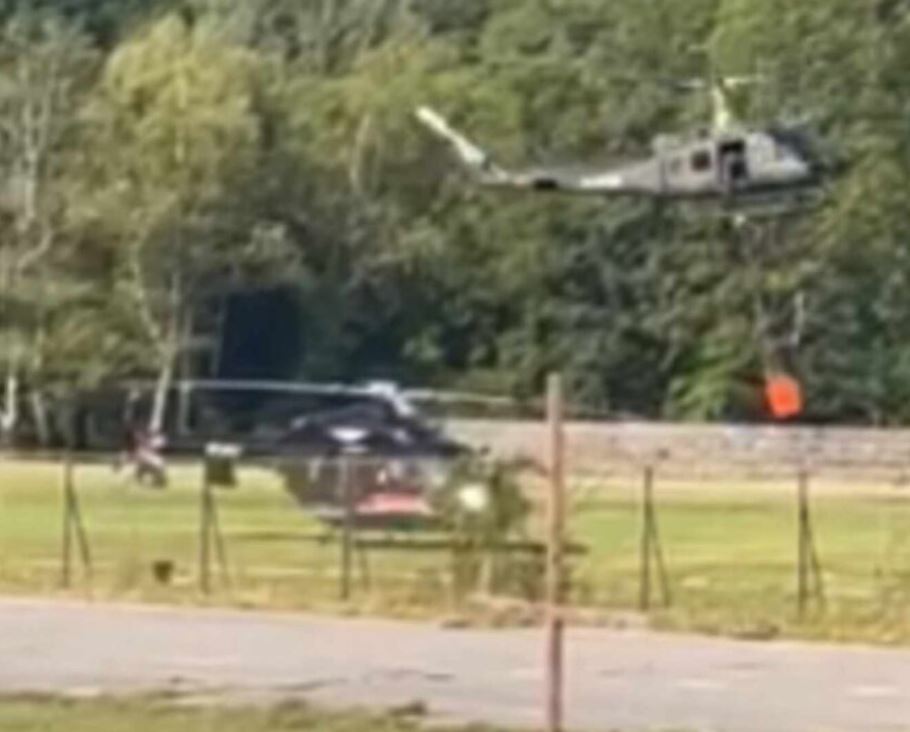 Helikopter RS-a i OS BiH-a zajedno gase požar na Zelengori