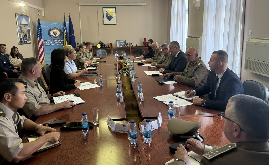 Posjeta Nacionalne garde Maryland Ministarstvu odbrane BiH
