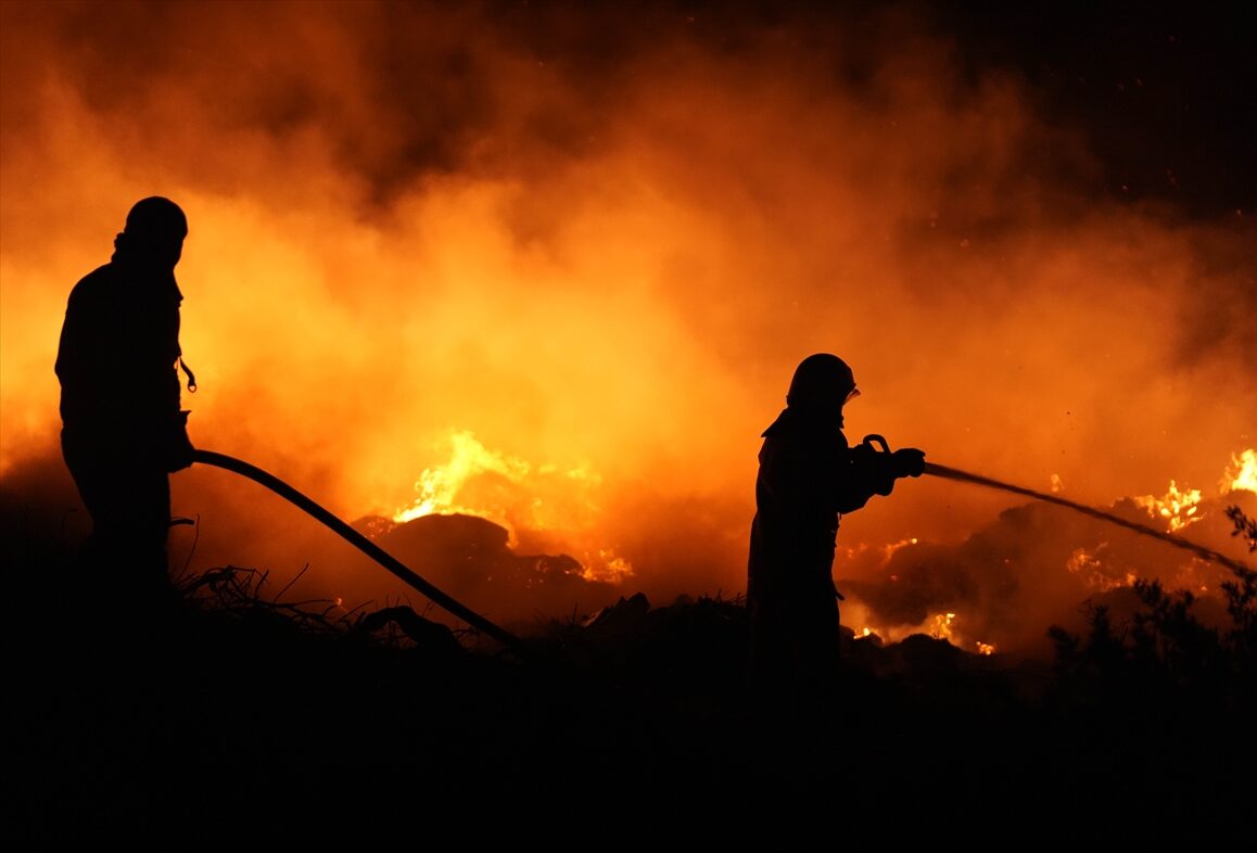 Vatrogasci gase požar u hotelu u Alanyi