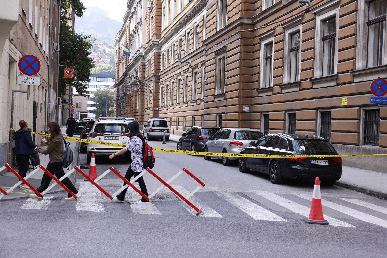 Dojava o bombi u Kantonalnom i Općinskom sudu u Sarajevu, odgođena ročišta