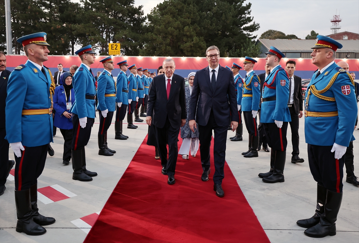 Predsjednik Turske Erdogan završio posjetu Srbiji Predsjednik Turske Erdogan završio posjetu Srbiji