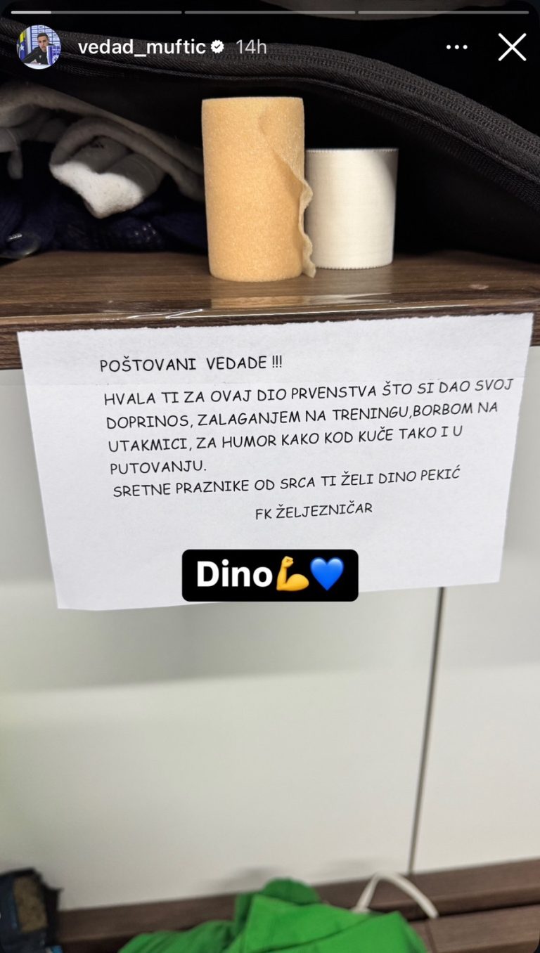 Potez Dine Pekića, nakon pobjede nad GOŠK-om, fudbalere i trenere ...