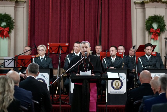 U Domu OS BiH održan tradicionalni Božićni koncert MO BiH