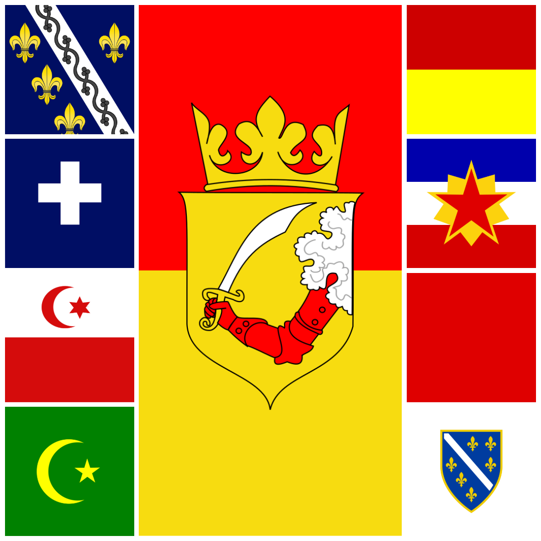 Znate li koje su sve zastave Bosne i Hercegovine?