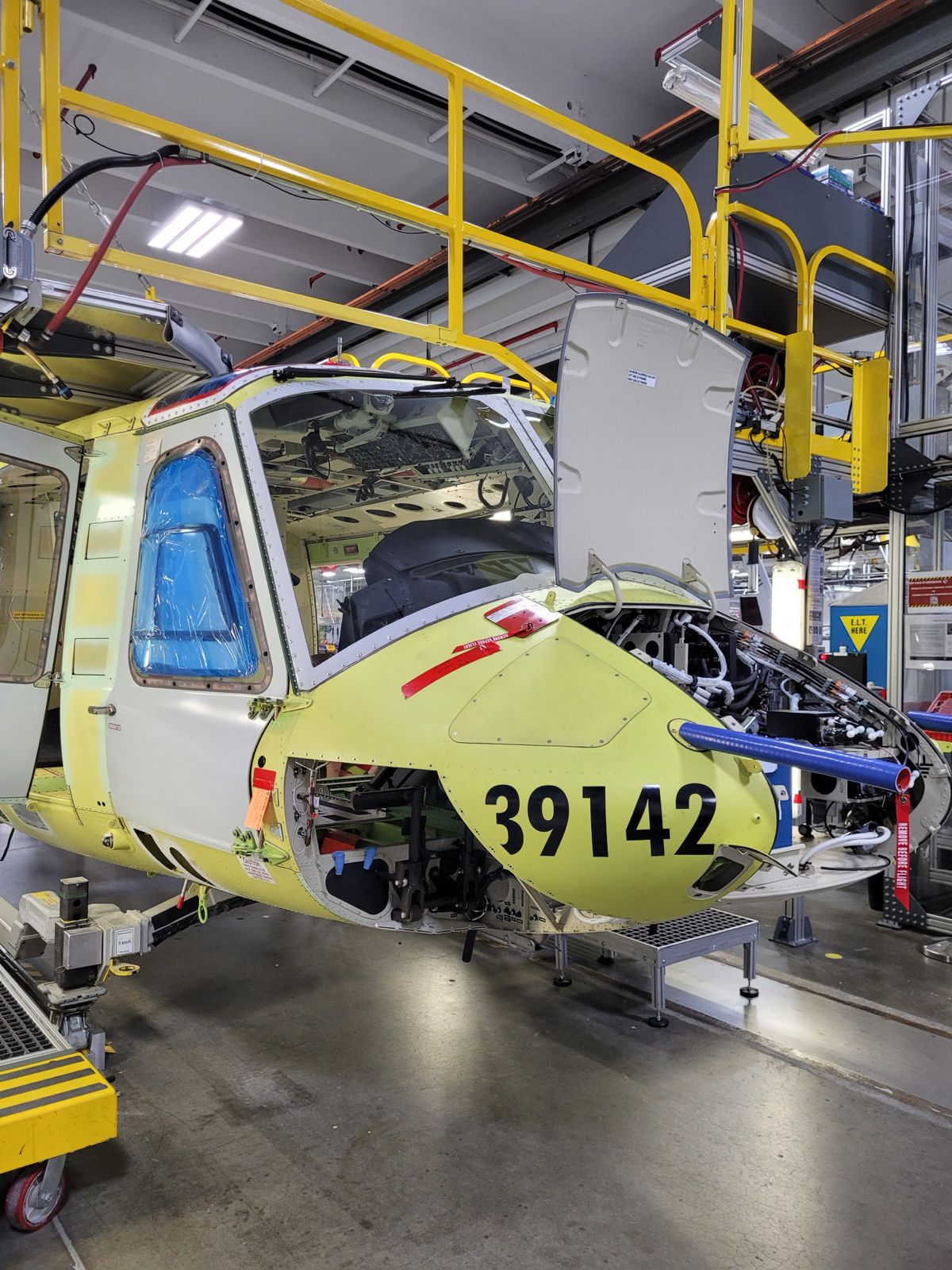 Helikopter MUP-a KS: Prve fotografije iz tvornice