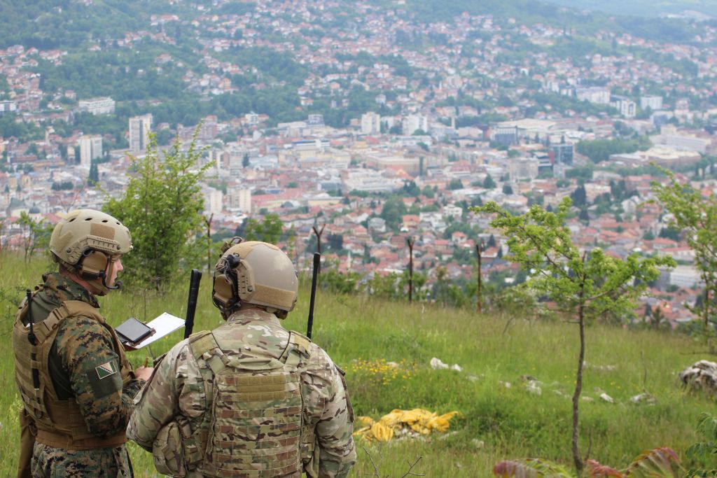 Zajedničke aktivnosti saradnje između OS BiH i Vojske SAD-a