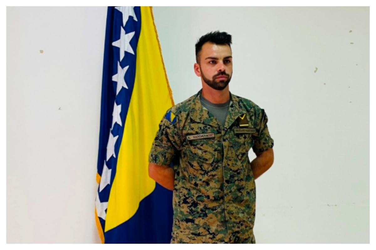 Ponos Oružanih snaga BiH: Vodnik Aldin Handanagić spriječio pljačku ...
