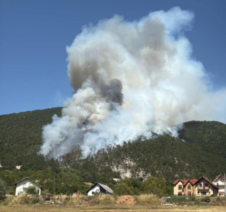 Buknuo požar kod Prozor-Rame: Na gašenje stigao Air-Tractor