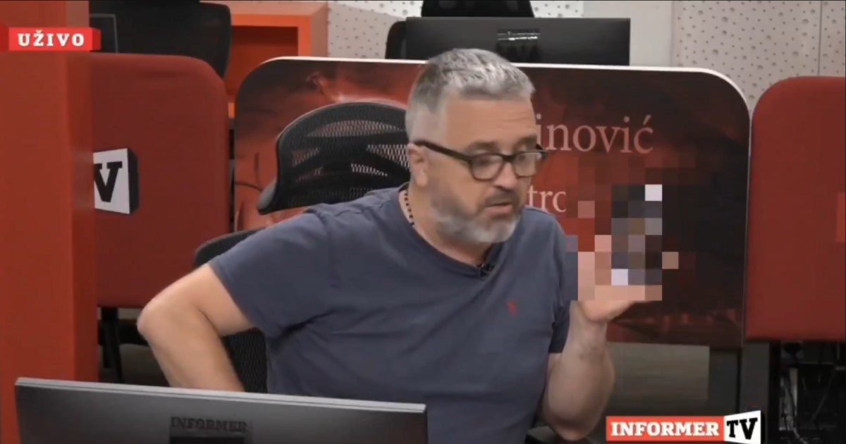 Urednik Informera u programu uživo pokazivao eksplicitne fotografije ...