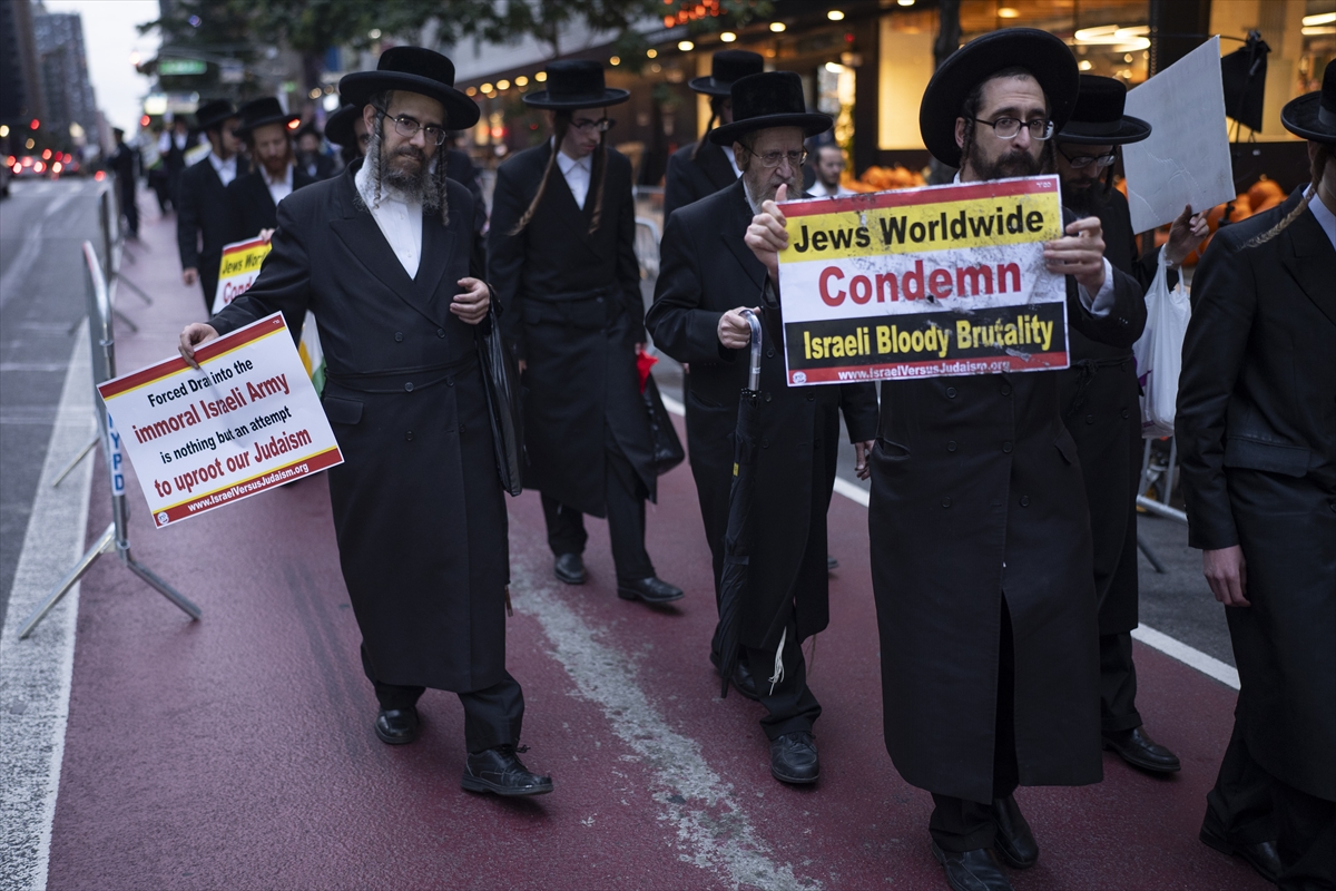 Ortodoksni jevreji protestirali u New Yorku zbog Netanyahuove ...