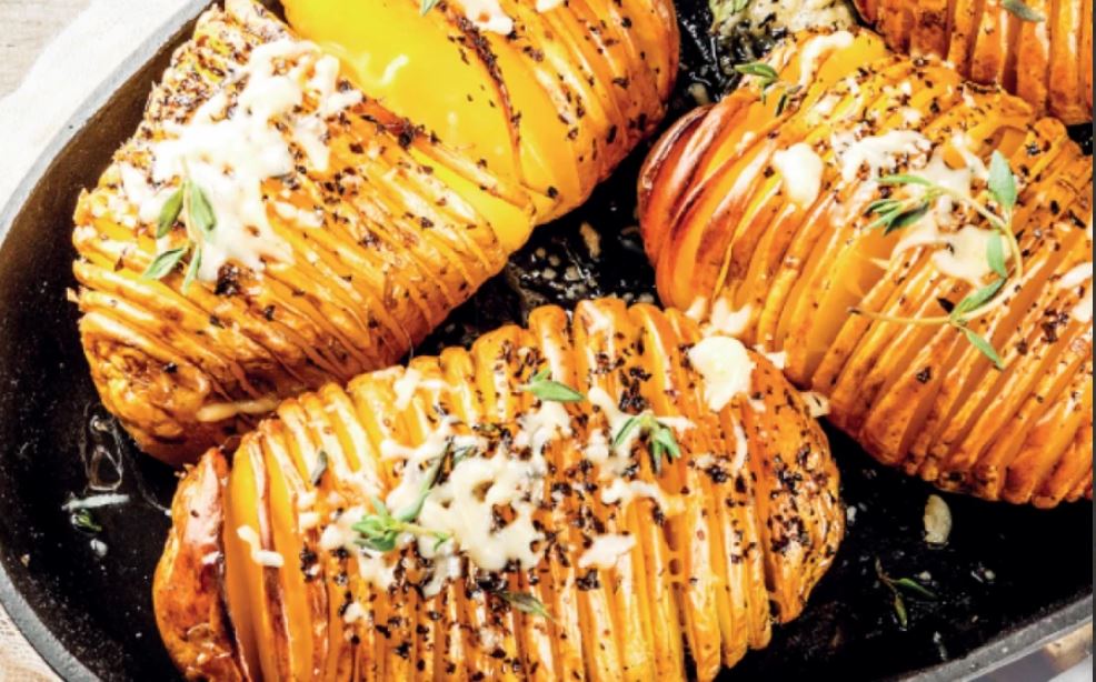 Harmonika krompir sa pesto sosom i mozzarellom - BosnaInfo