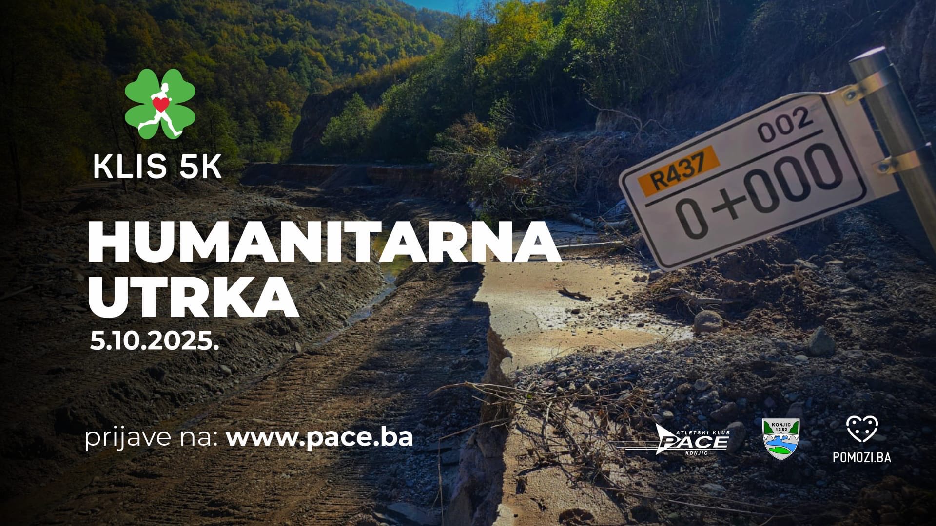 Sutra humanitarna trka Klis 5K – u znak sjećanja na 27 žrtava poplava ...