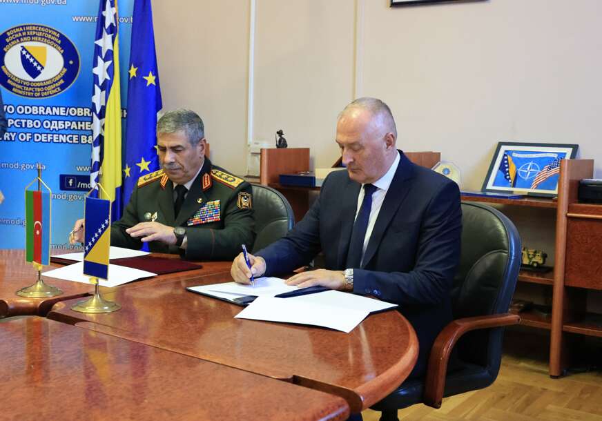 Susret u Sarajevu: Potpisan plan bilateralne vojne saradnje BiH i ...