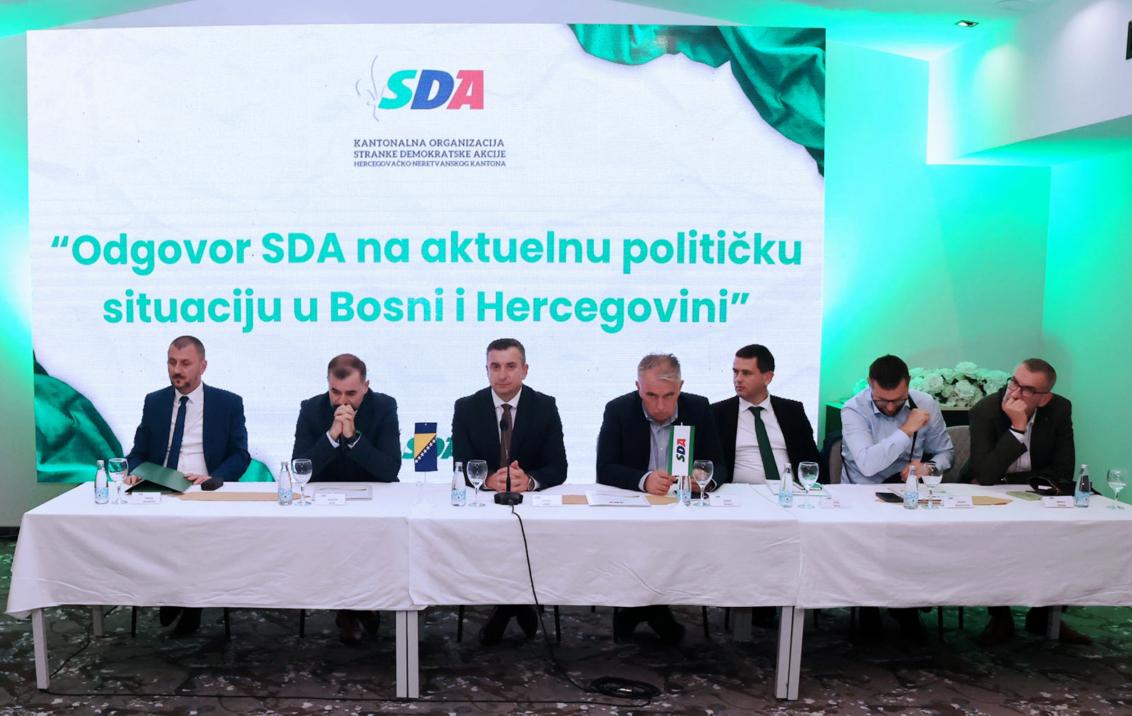 KO SDA HNK održala sastanak u Mostaru - BosnaInfo