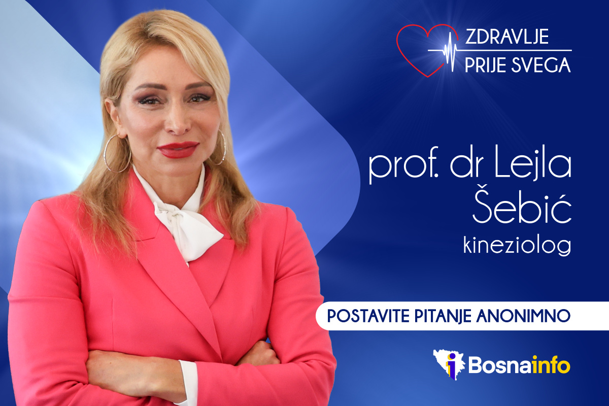ZDRAVLJE PRIJE SVEGA Lejla Šebić odgovara na pitanja čitalaca o ...