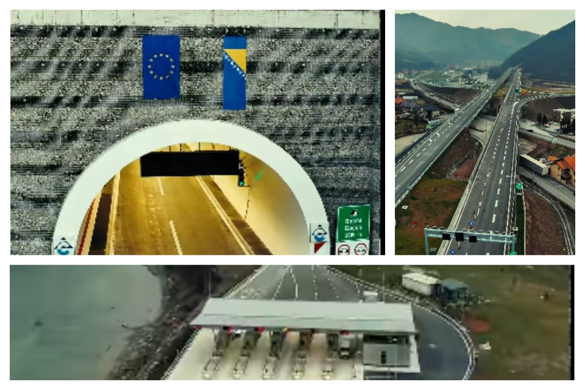 Pogledajte kako izgleda nova dionica autoceste na Koridoru Vc: 11 km bez naplate - BosnaInfo