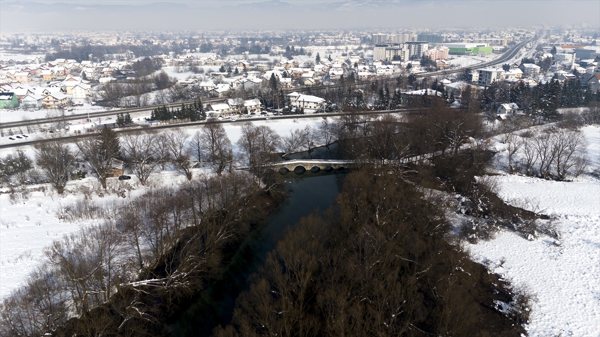 Rimski most u zimskom ruhu: Snijeg naglasio bezvremensku ljepotu ...